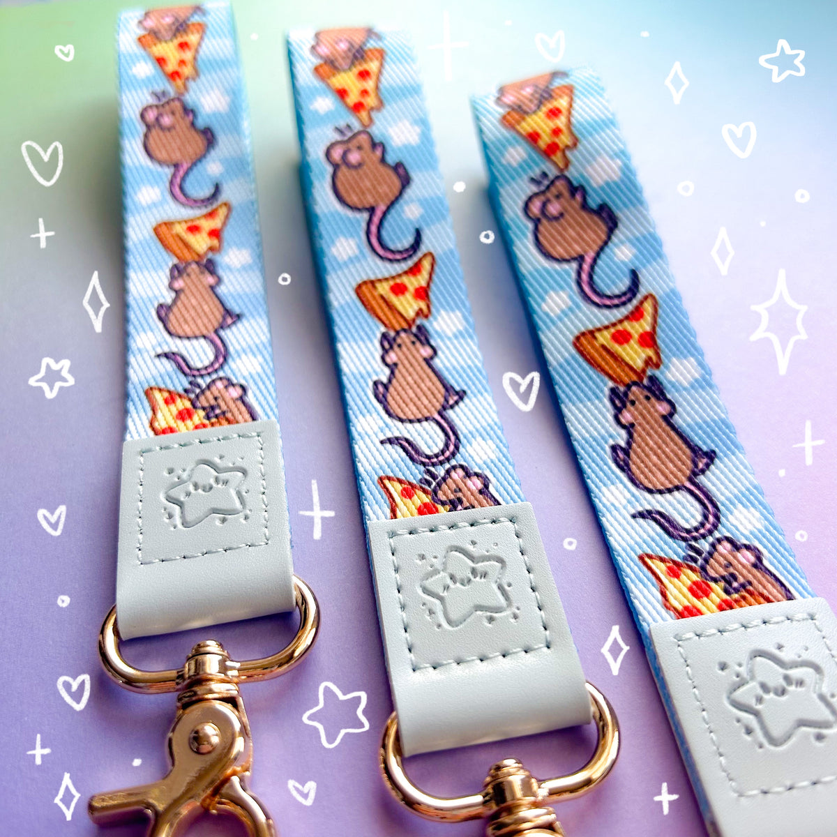 Pizza Rat Wrist Lanyard – Starmint Art