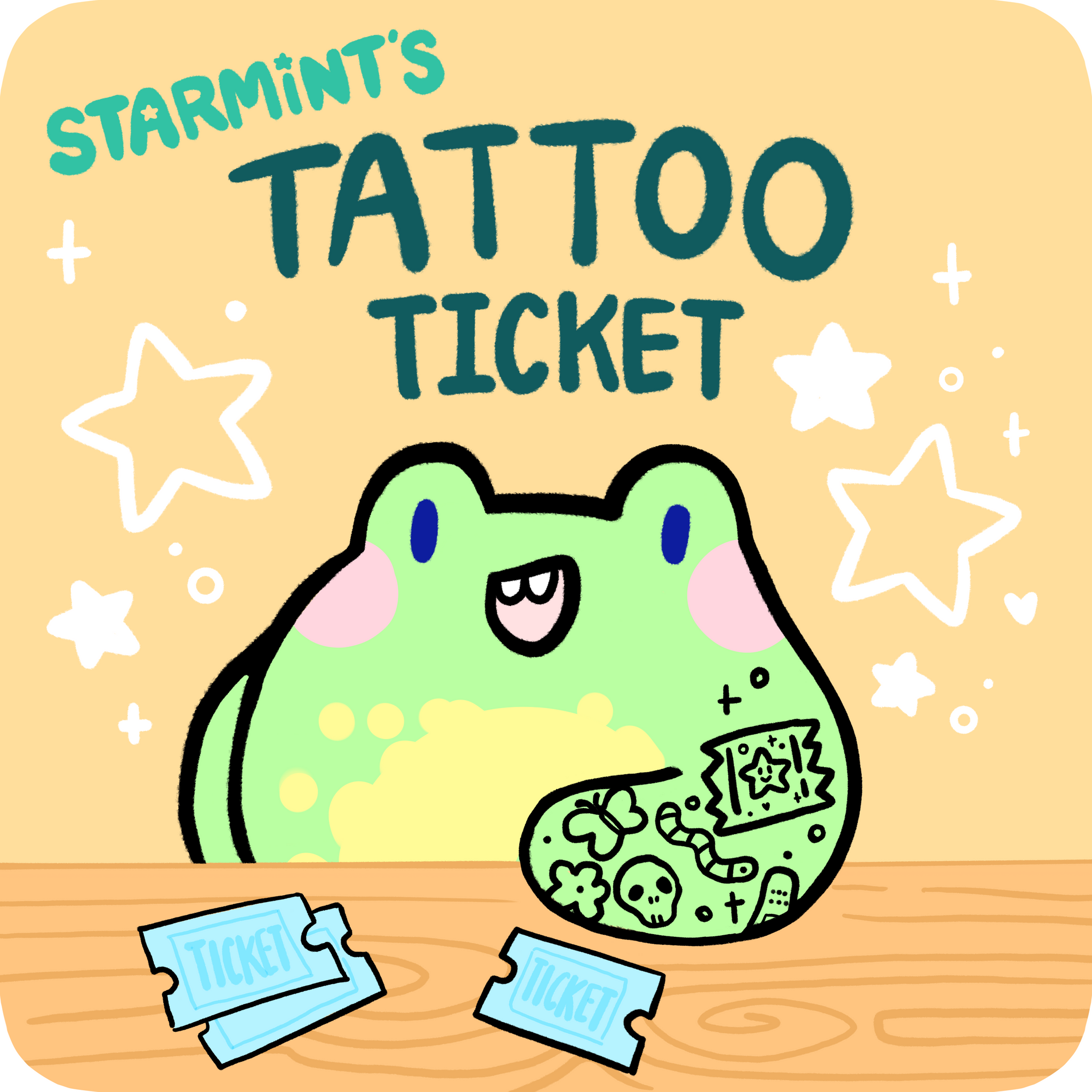 Tattoo Ticket! – Starmint Art